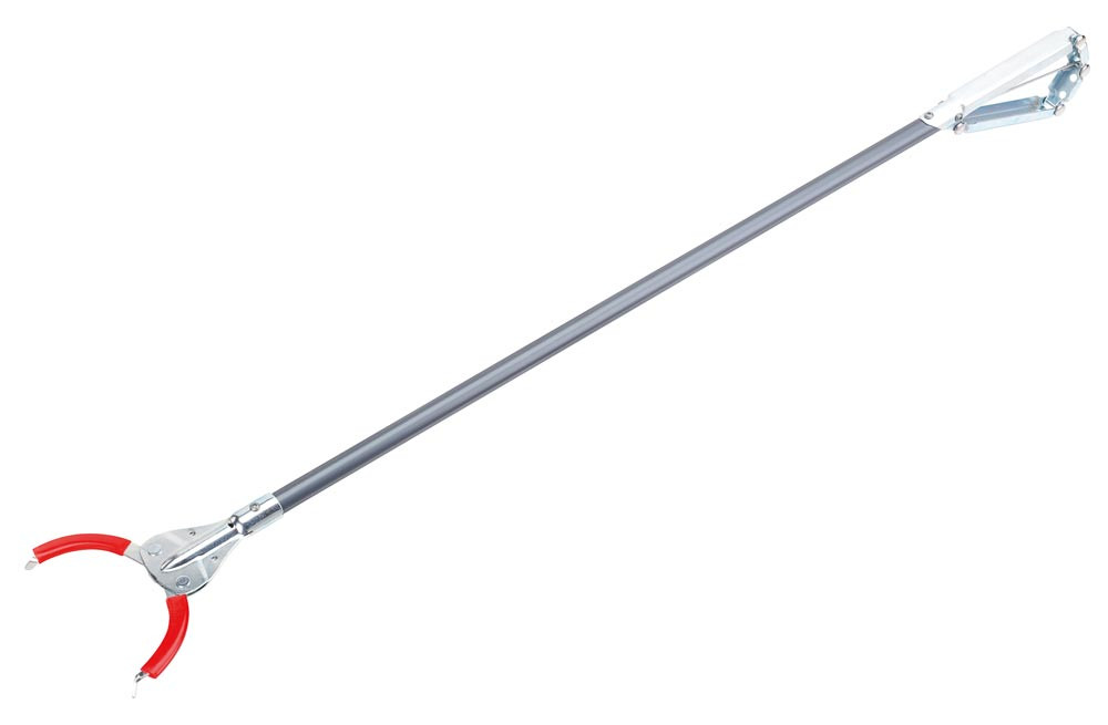 Greifzange 1400 mm, mit Metallgriff, Greiferöffnung 105 mm, aus ...